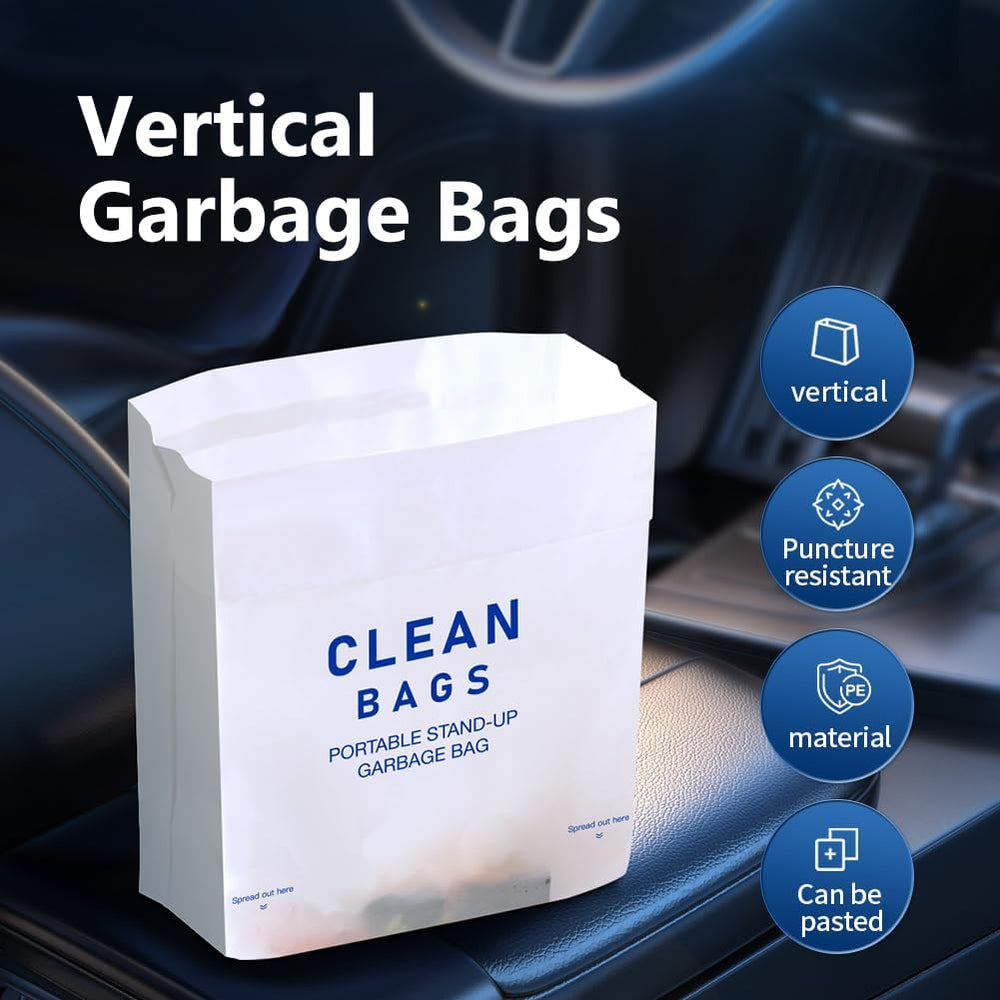 Ottocast Leakproof Disposable Trash Bags | For Car, Home & Office