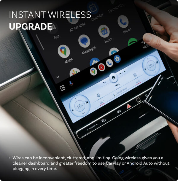 Mini Wireless CarPlay/Android Auto Adapter