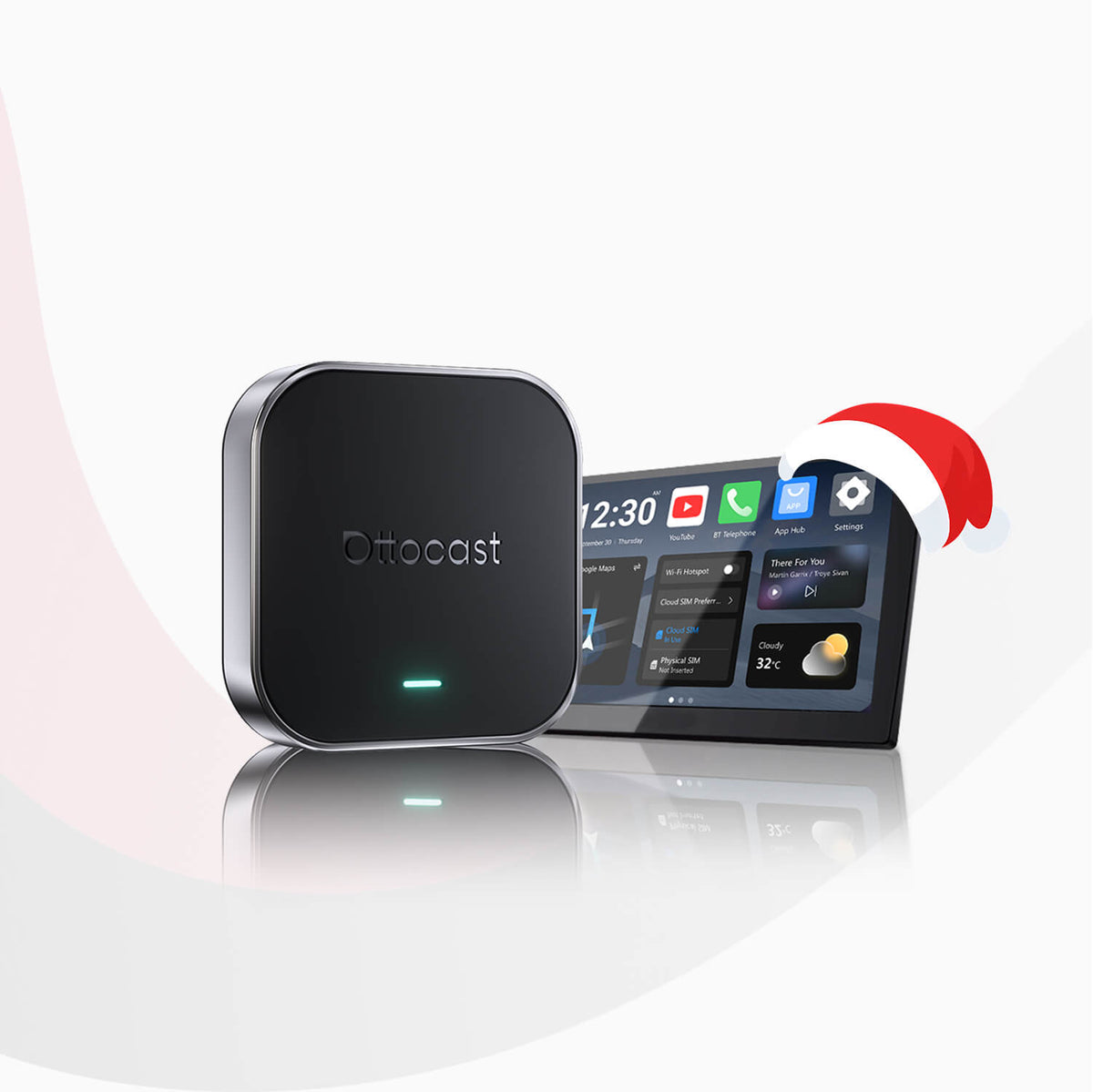OttoAibox E2 CarPlay Android Auto AI Box CloudSIM Network