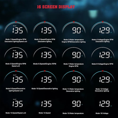 GPS Head Up Display Car Hud M8 – OTTOCAST