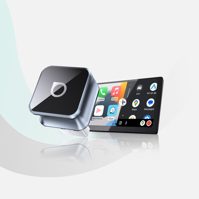 Ottocast Mini Cube 3.0 Wireless CarPlay Android Auto Adapter
