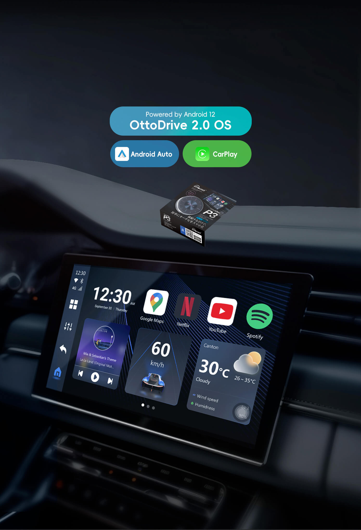 OttoAibox P3 CarPlay AI Box – OTTOCAST